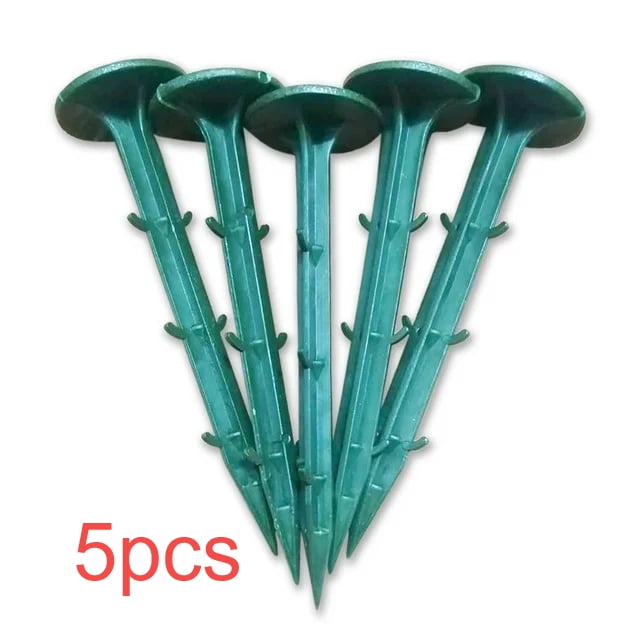 Landscape Fabric Staples 5pcs Plastic Edging Stakes, 4.3-Inch Edging ...