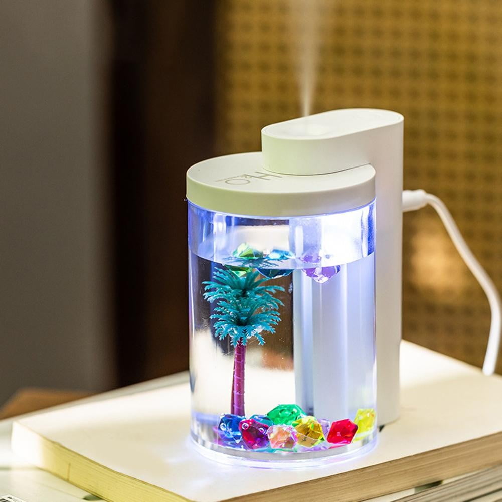 Landscape Humidifier with Changing Light Adjustable Mist Mode Various ...