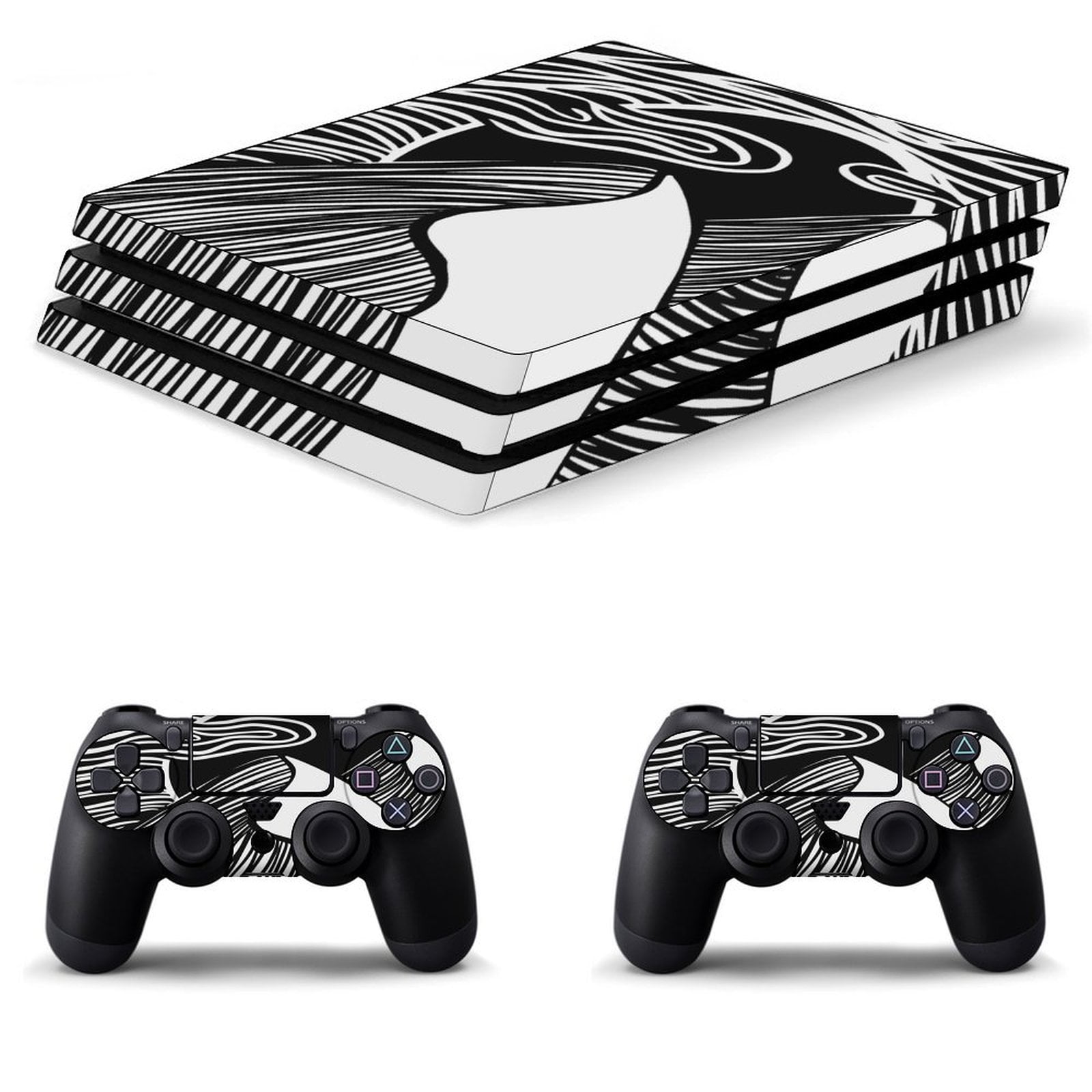 Landscape, Lines PS4/PS4 Pro/PS4 Slim Skin Sticker For Console And ...