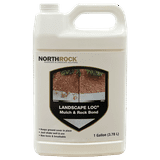 Landscape Loc Outdoor Adhesive - Glue for Mulch, Rock, & Bark, Dries ...
