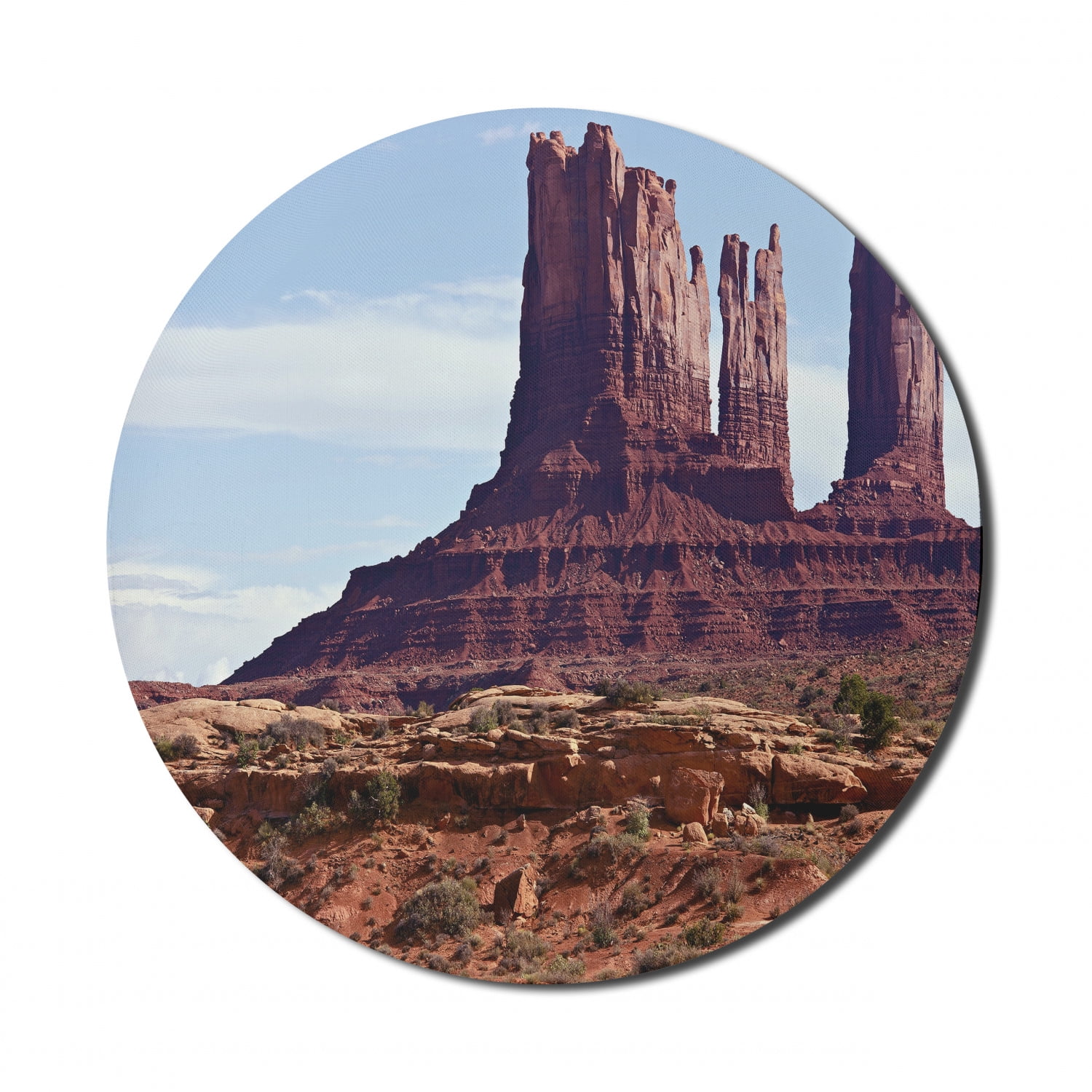 Landscape Mouse Pad for Computers, Famous Monumental Valley Grand ...