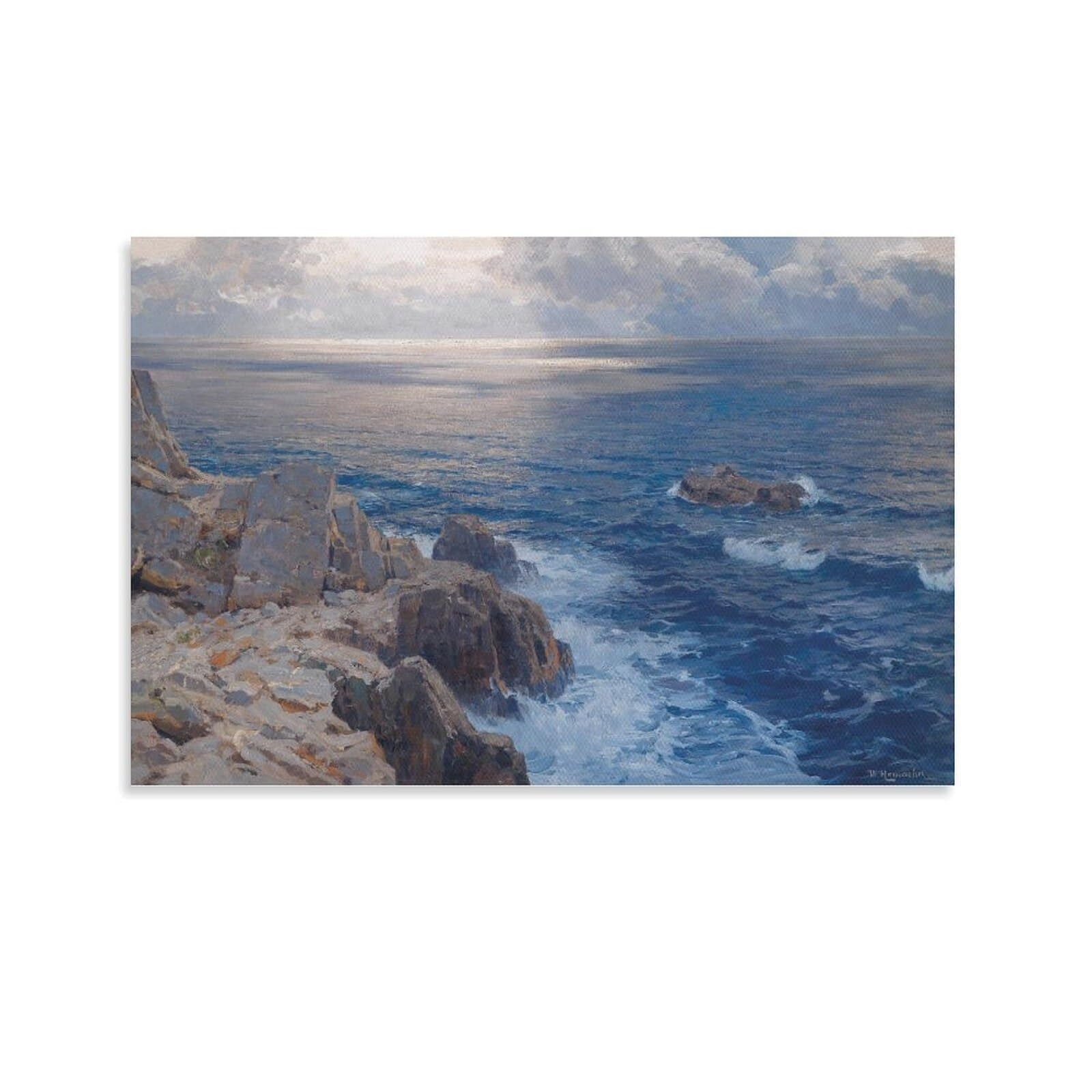Landscape Oil Poster Printing Picture Print Wall Art Poster Painting ...