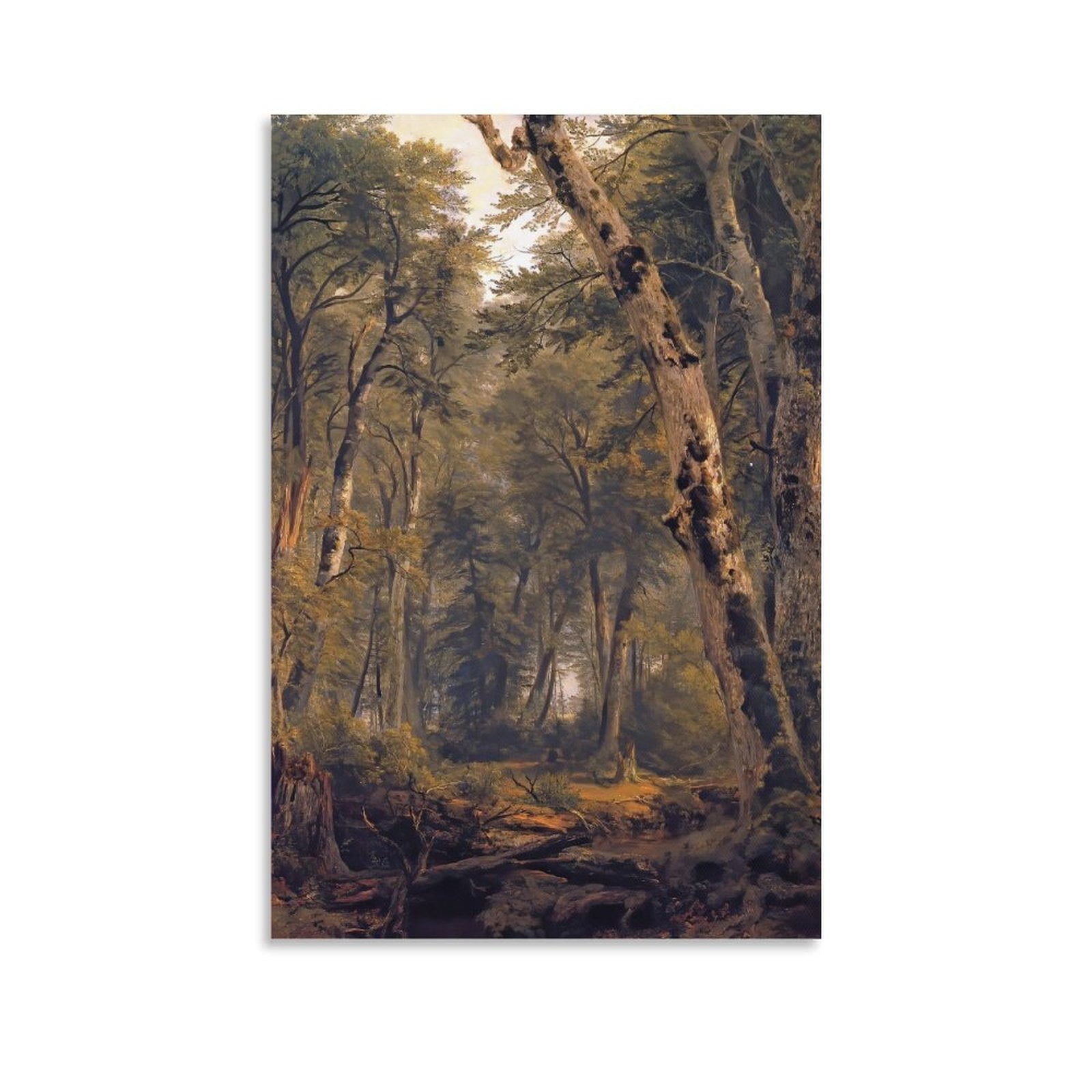 Landscape Painters Asher Brown Durand Woodland Live Poster Painting On ...