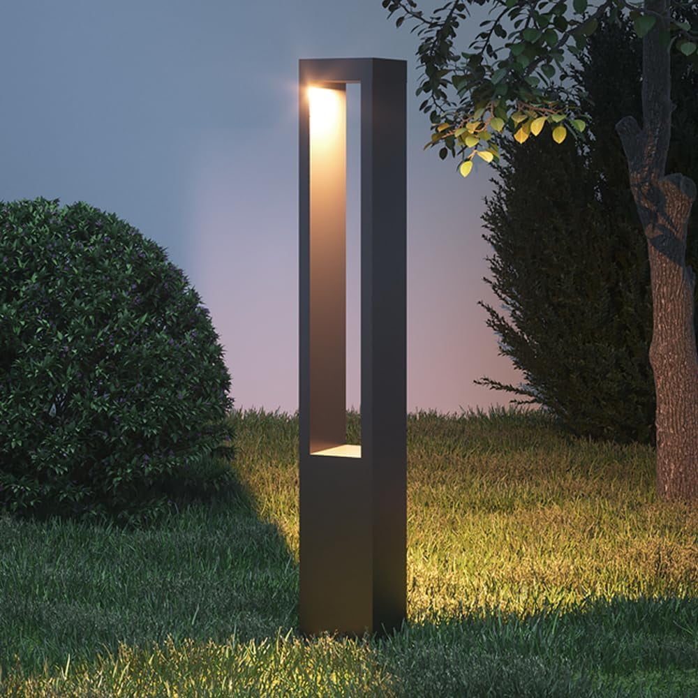 Landscape Path Light Modern Outdoor Walkway Pathway Lights LED Bollard Lighting Fixture IP54 ...