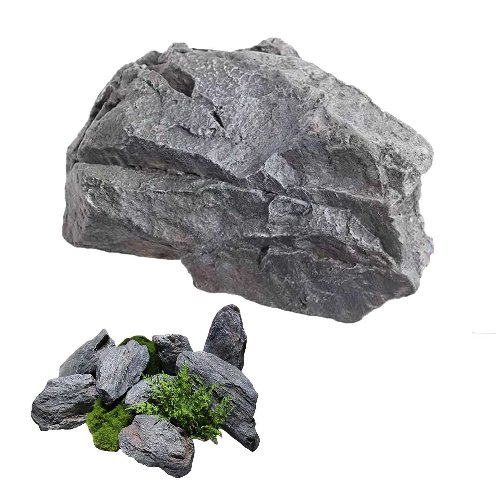 Landscape Rocks,Artificial Garden Decorative Rock PU Foam Rocks DIY ...