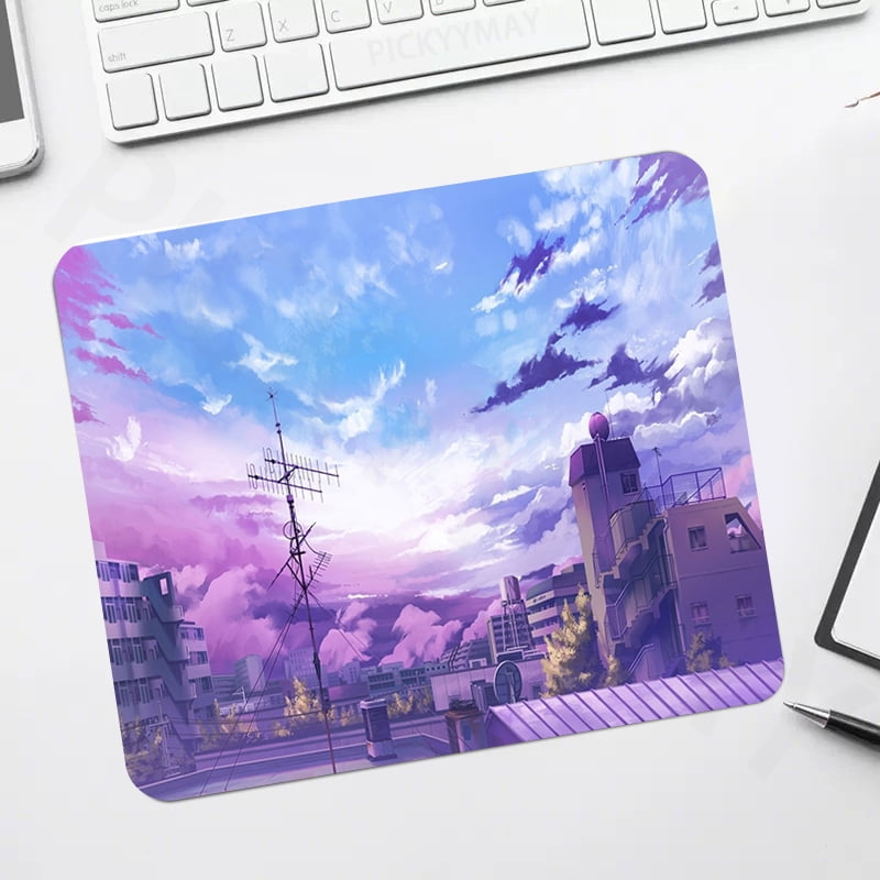 Landscape Small Mouse Mat Sailor Moon Gaming Mousepad Secret Forest ...