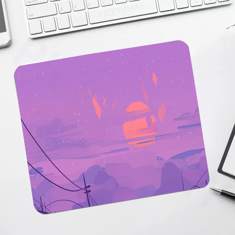 Landscape Small Mouse Mat Sailor Moon Gaming Mousepad Secret Forest ...