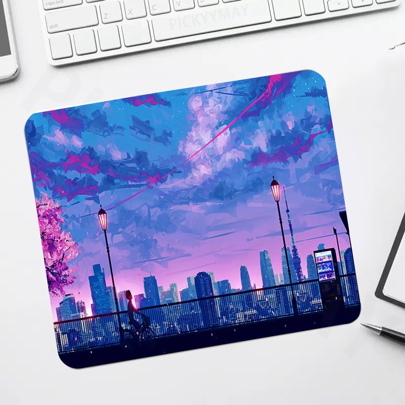 Landscape Small Mouse Mat Sailor Moon Gaming Mousepad Secret Forest ...