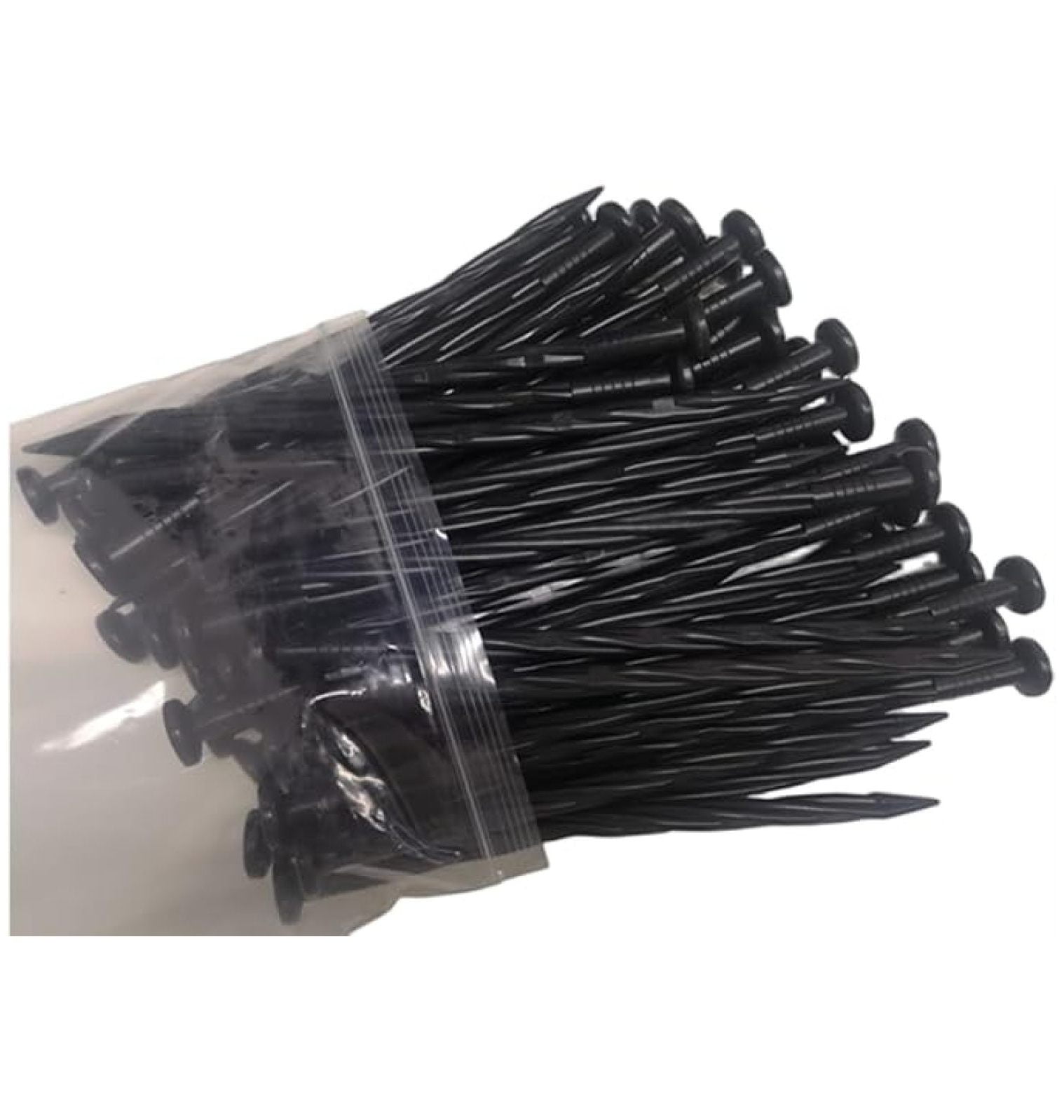 Landscape Stakes 60-Pack, 8 Inch Garden Anchors - Heavy Duty Plastic ...