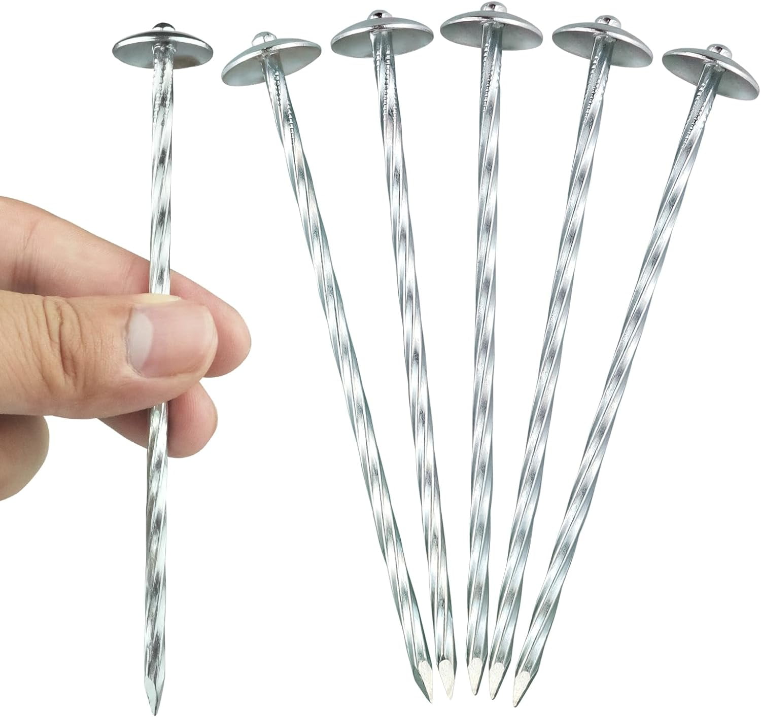 Landscape Stakes - Garden Landscape Edging Spikes Pins - New Umbrella ...