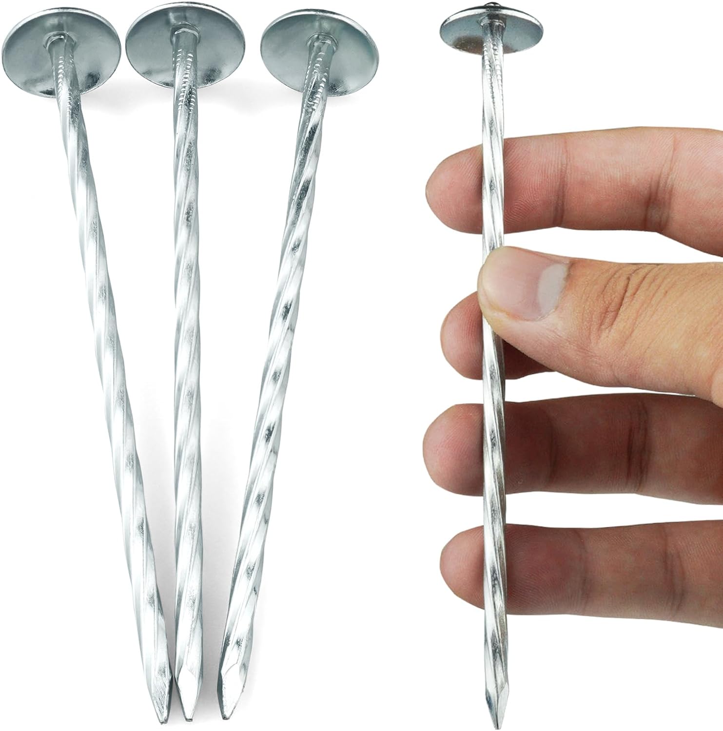 Landscape Stakes - Garden Landscape Edging Spikes Pins - New Umbrella ...