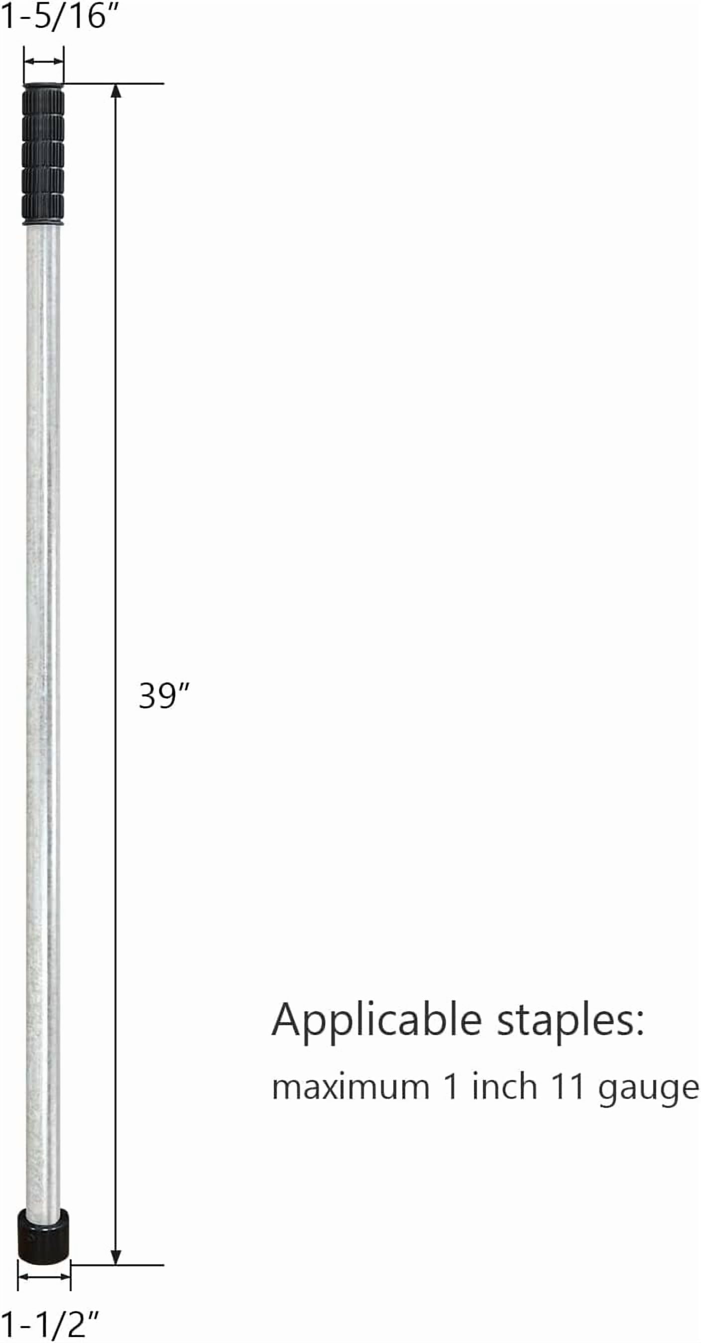 Landscape Staples Driver, 39'' Sod Staple Driver, Garden Stakes ...