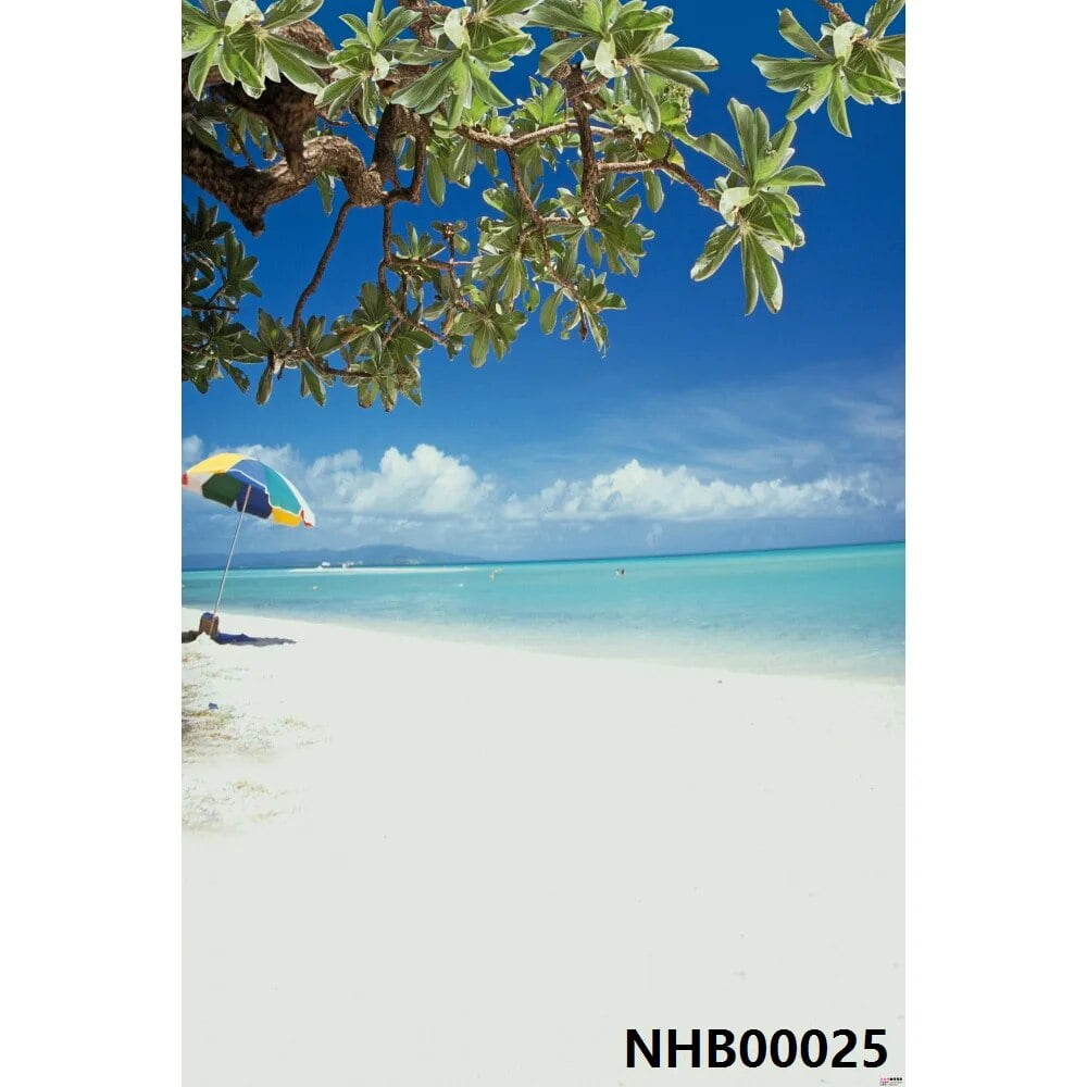 Landscape Summer Seaside Banner Poster Portrait Scene Photographic ...