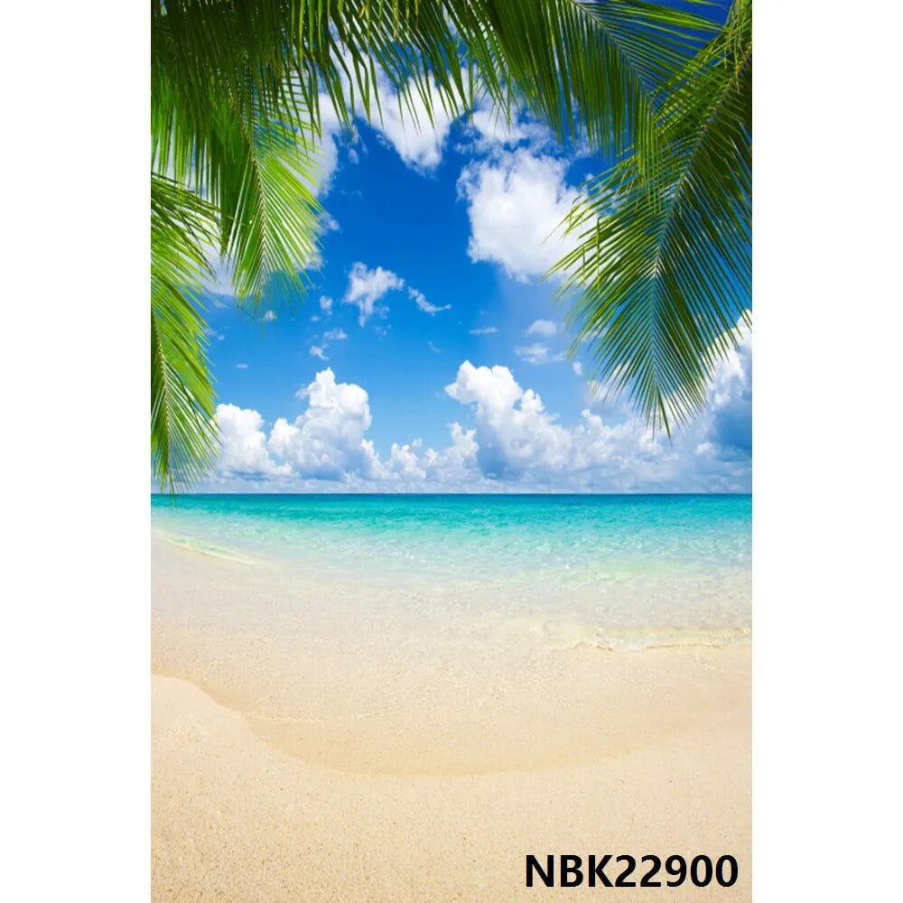 Landscape Summer Seaside Banner Poster Portrait Scene Photographic ...