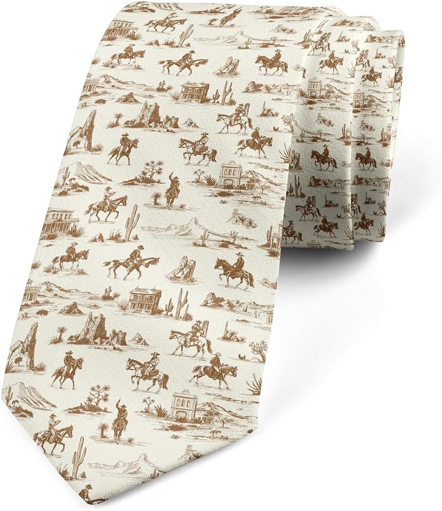 Landscape Ties For Men Woodland Clouds Tie Natural Botanical Mens Tie ...