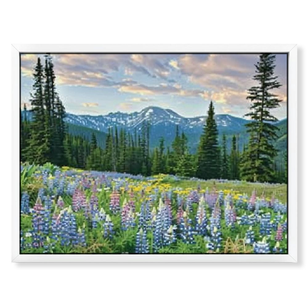 Landscape Wall Art Nature National Park Picture Bluebonnet Flowers ...