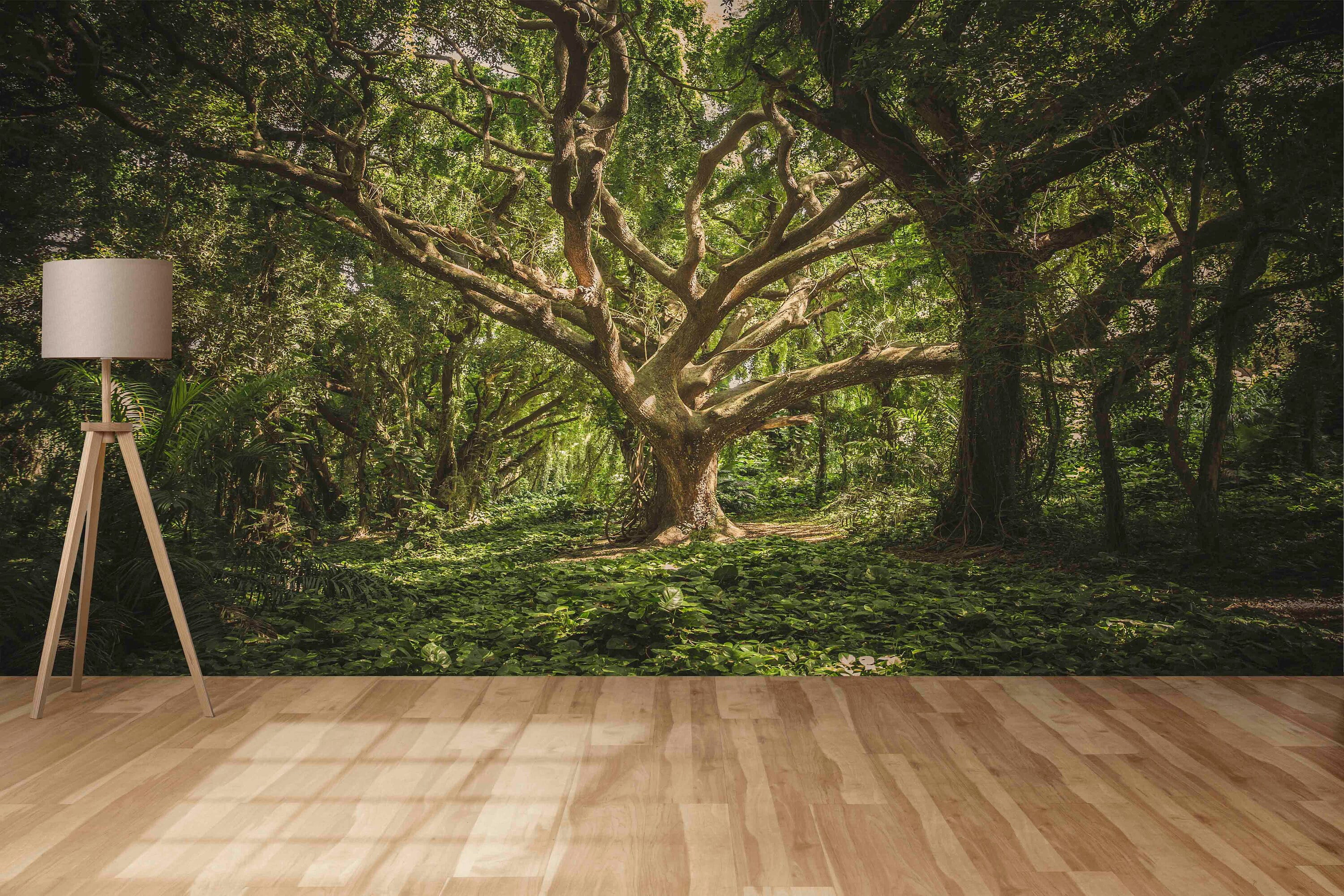 Landscape Wallpaper, Paper Wall Art Wallpaper Wall Art, Custom ...