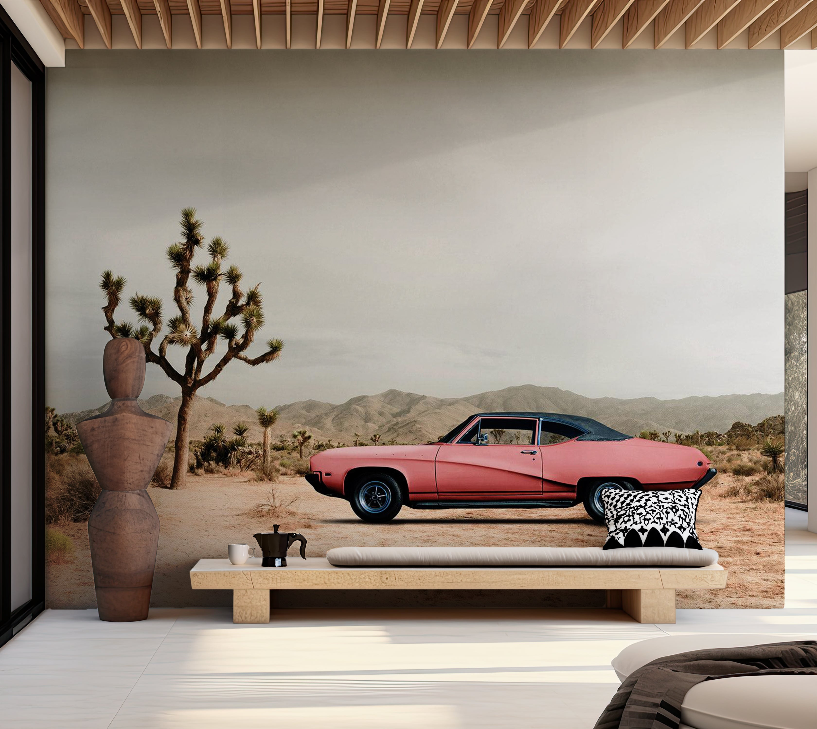 Landscape Wallpaper Wall Mural - Desert California - Walmart.com
