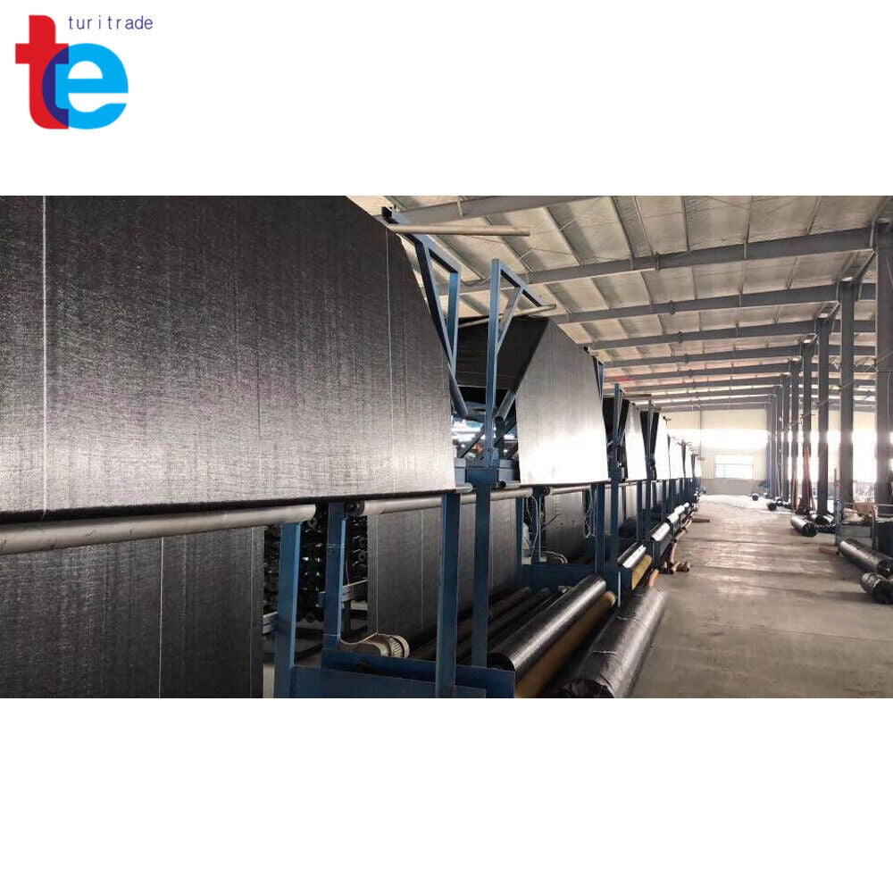 Landscape Weed Barrier Fabric Woven Ground Weed Cover 3.2 Ounce Heavy ...