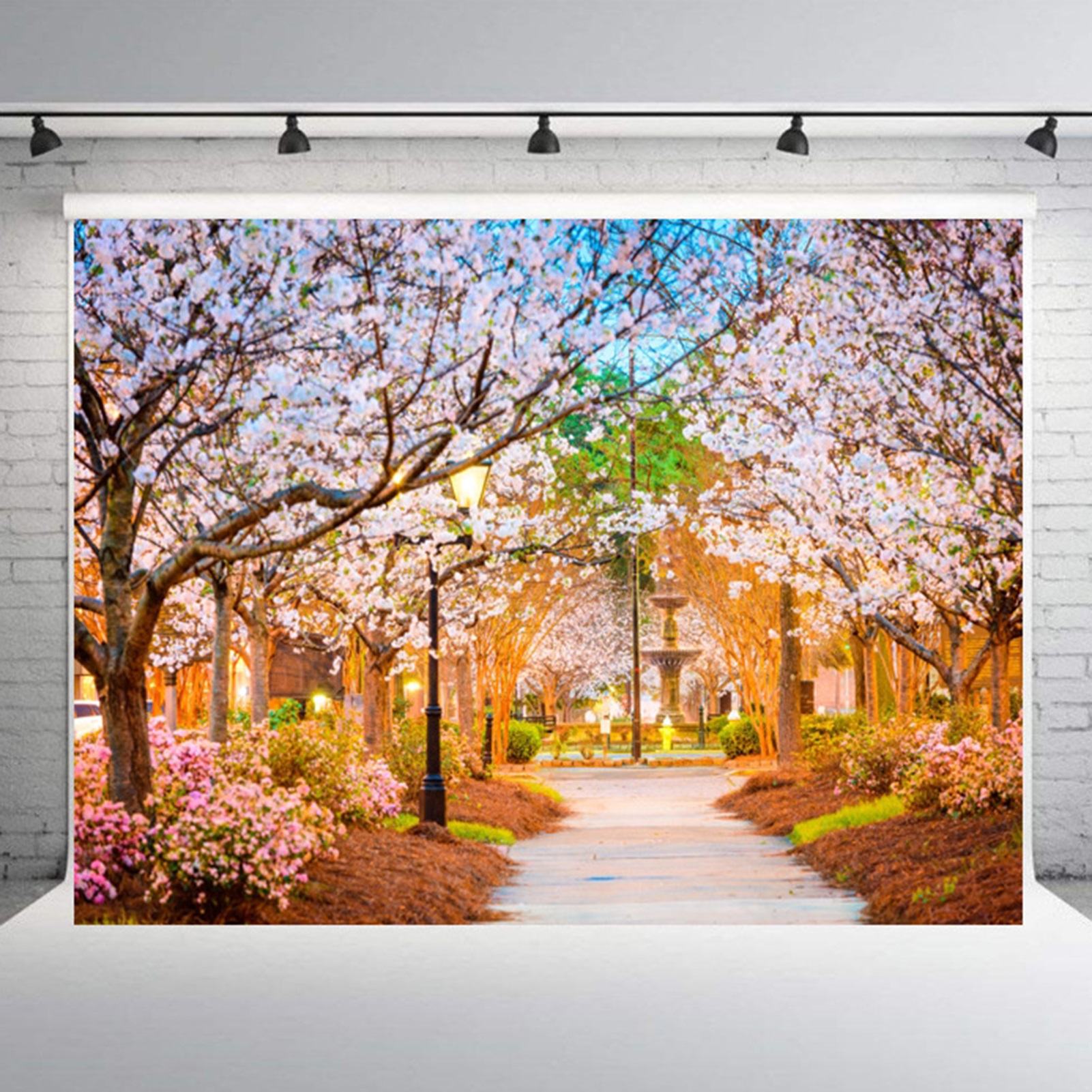 Landscape flower tree theme Photography Backdrop,Versatile Backdrop ...