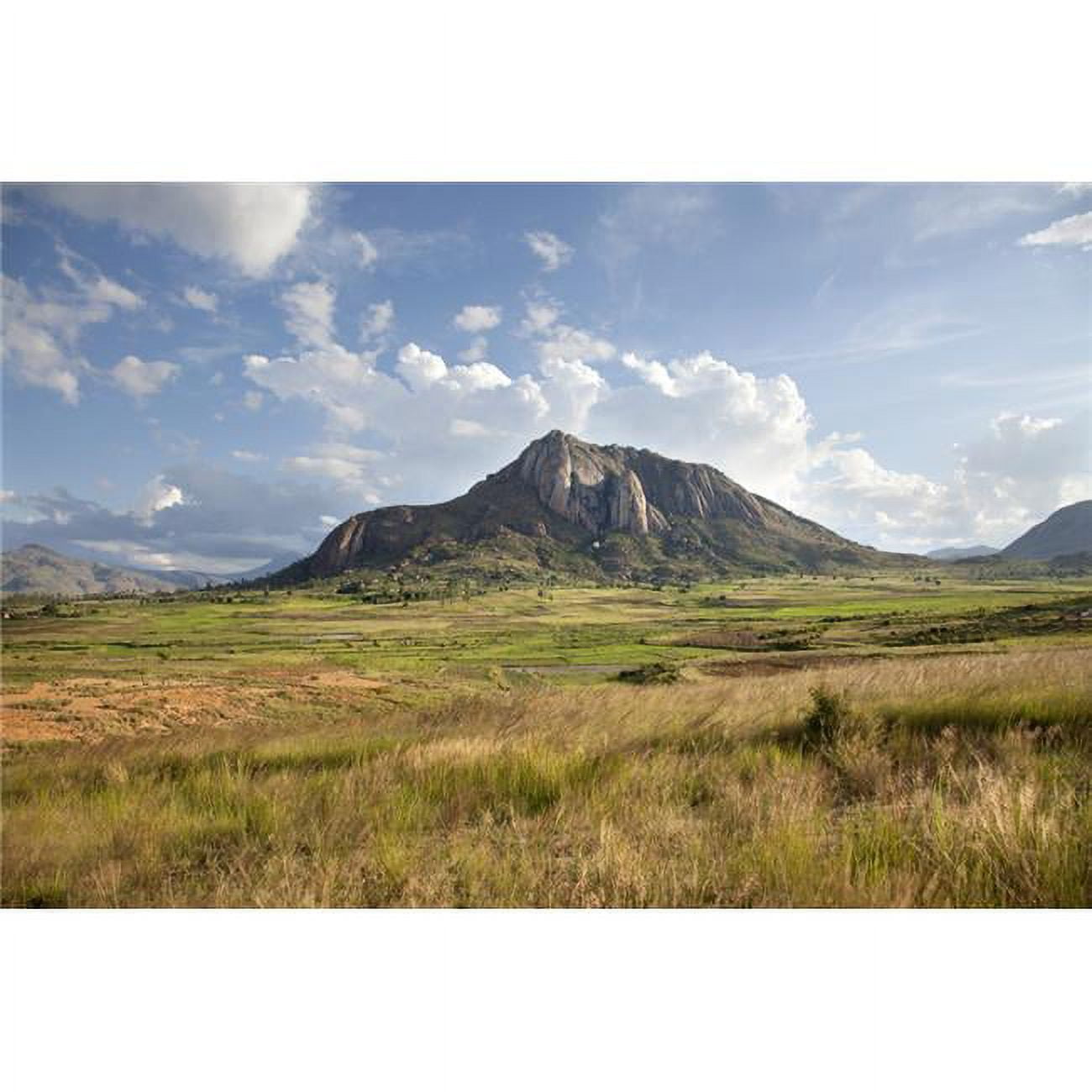 Landscape in the region of Ambalavao; Madagascar Poster Print - Walmart.com
