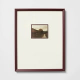 Landscape with Color Frame and Mat Wall Art - Threshold designed ...