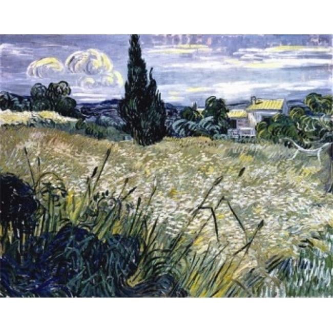 Landscape with Green Corn Vincent Van Gogh 1853-1890 Dutch Narodni ...