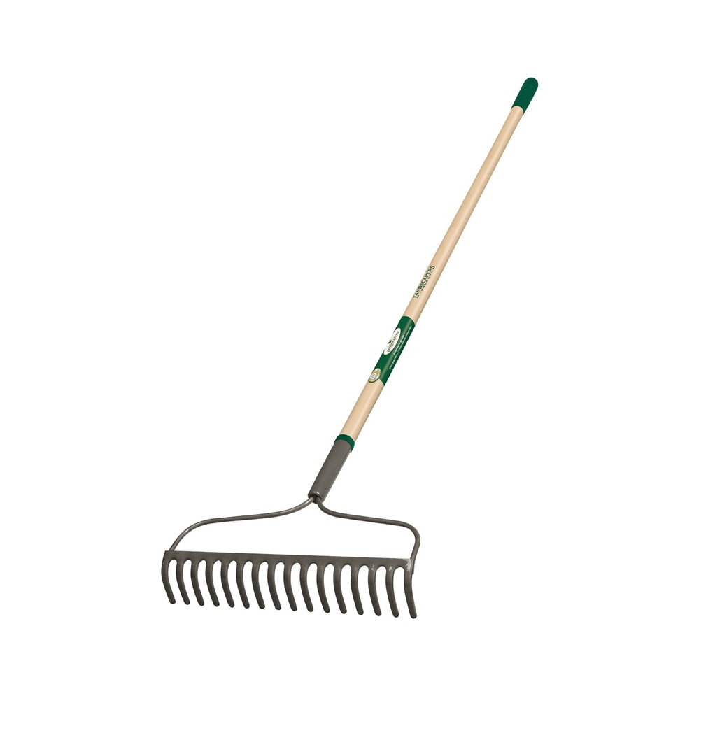 Landscapers Select 34582 Bow Rake, 16 - Tine, 54 in L - Walmart.com
