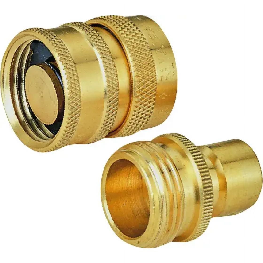 Landscapers Select GB9615 Brass Quick Connector Set, Each - Walmart.com