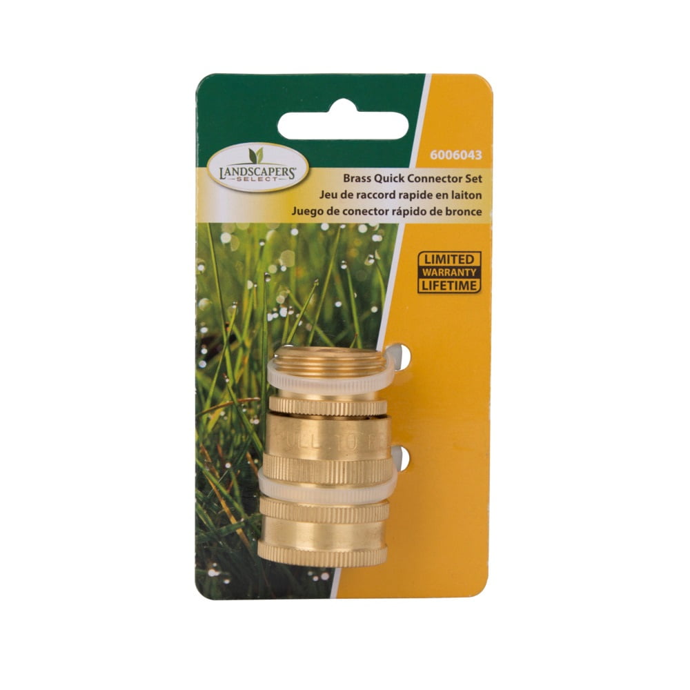 Landscapers Select GB9615 Hose Connector, 3/4 in, Male and Female ...