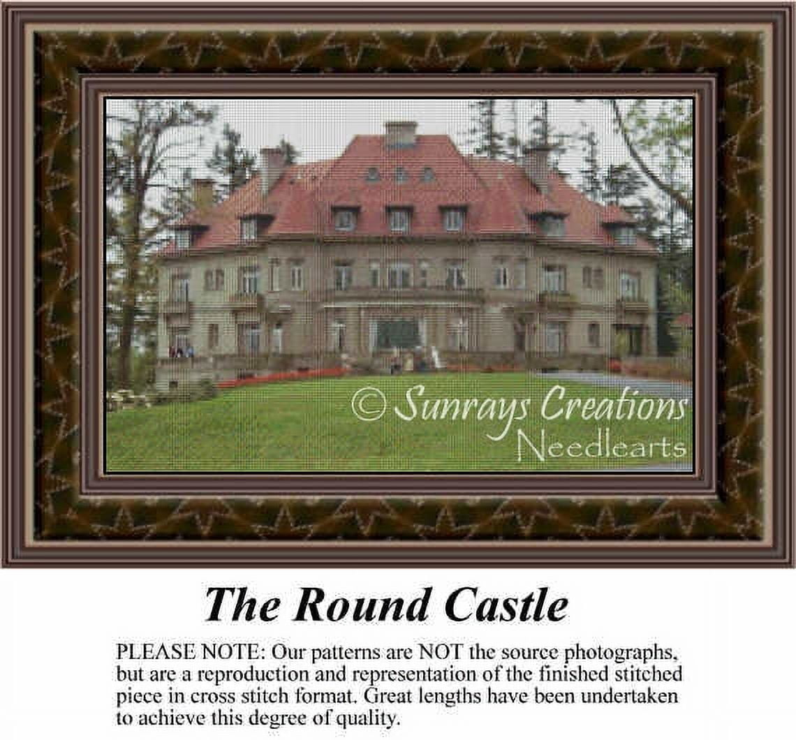 Landscapes Counted Cross Stitch Pattern | The Round Castle (Pattern ...