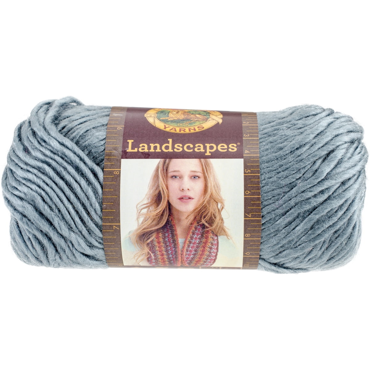 Landscapes Yarn-Sage, Pk 3, Lion Brand - Walmart.com
