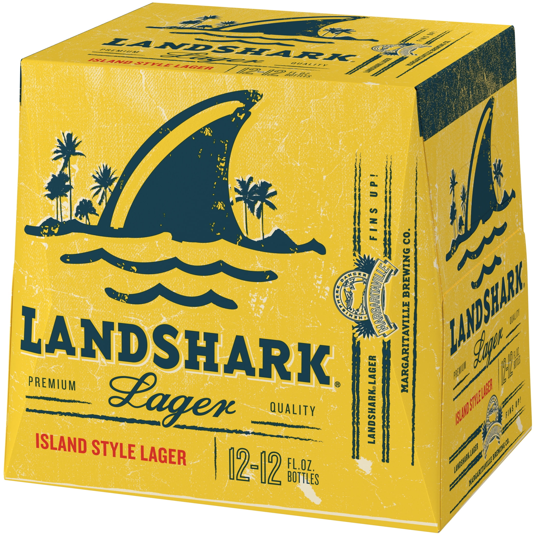 Landshark Lager, 12 Pack 12 fl. oz. Glass Bottles, 4.6% ABV - Walmart.com