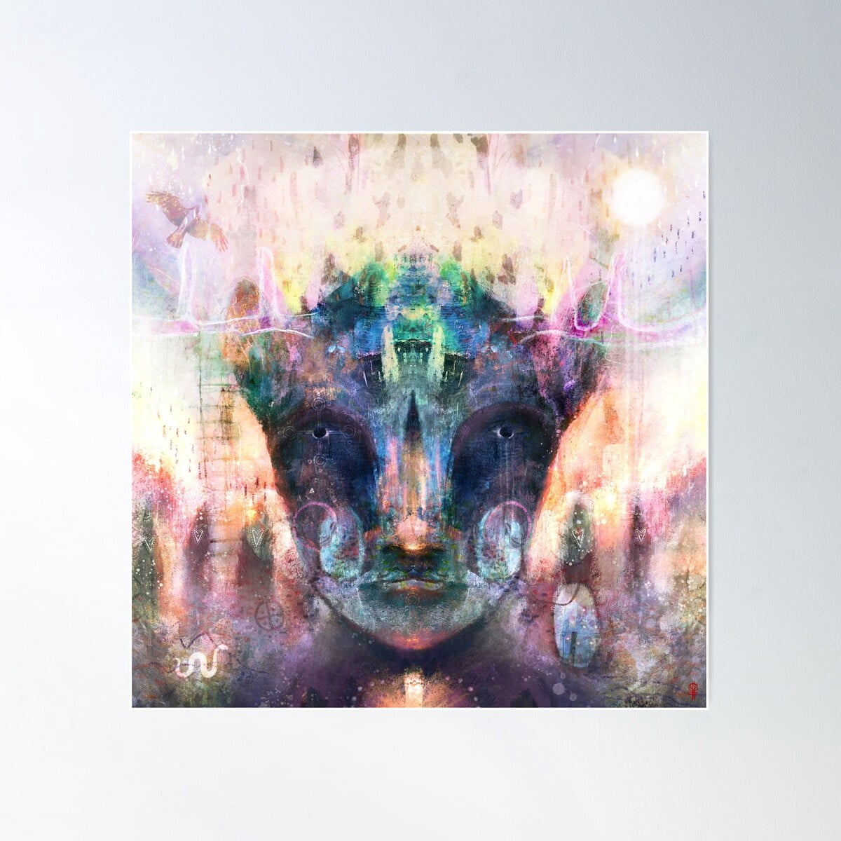Landvættir - Spirits Of The Land Poster Wall Art, Modern Wall Decor For ...