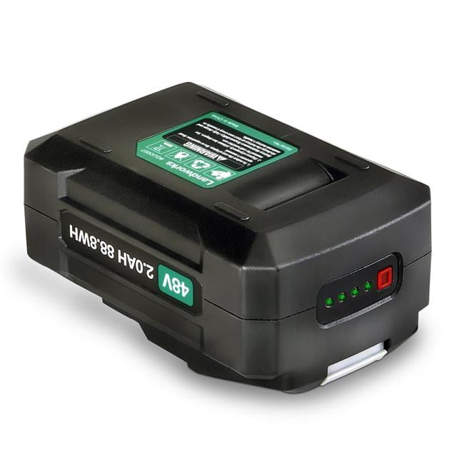 Landworks 48V 2Ah Lithium Ion Battery - 88.8Wh, Compatible with Auger ...