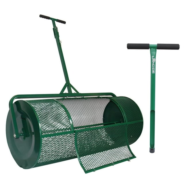 Landzie Lawn & Garden Care Kit - 44 inch Mesh Push/Tow Behind Spreader ...