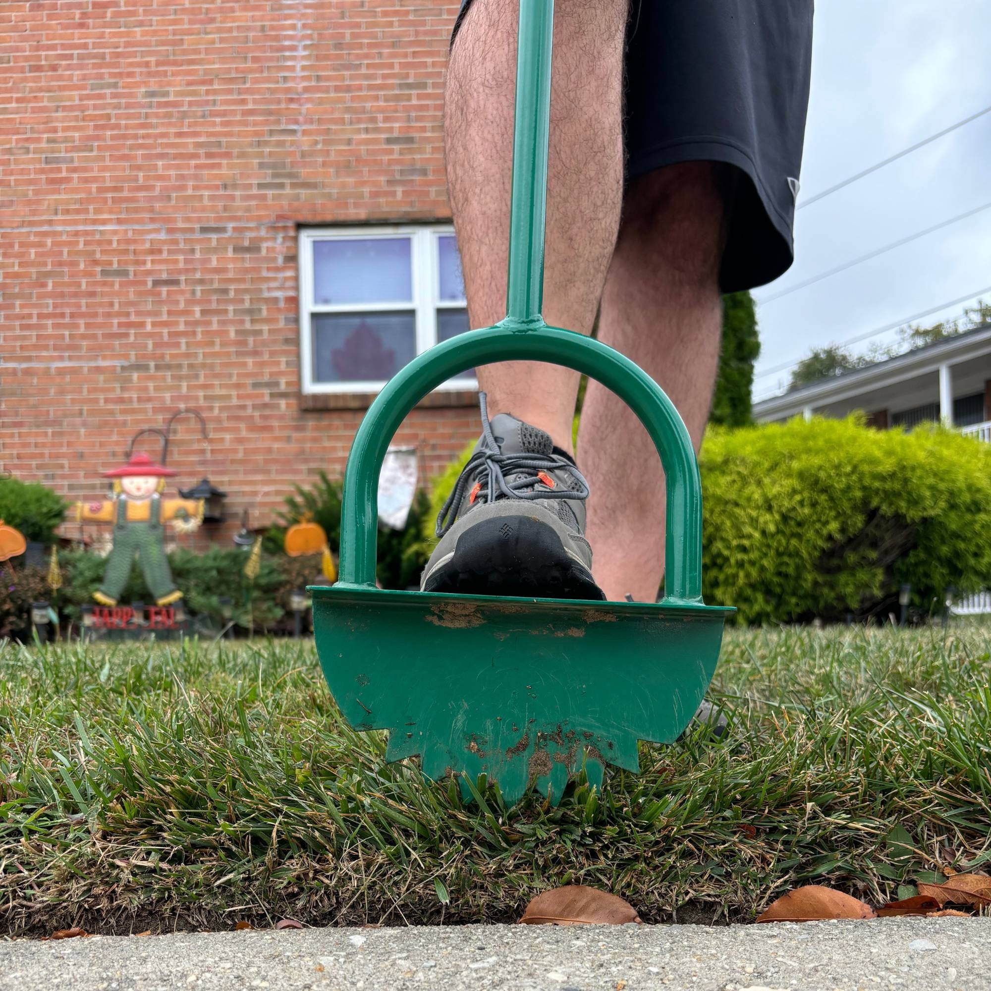 Landzie Root Cutter Edger Lawn Tool, 37 Inch Manual Lawn Edger Tool ...