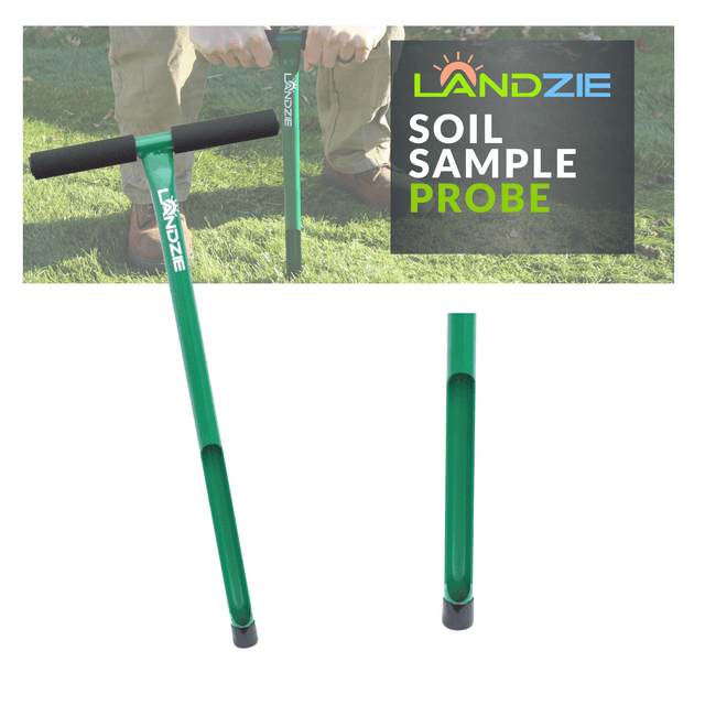 Landzie Soil Sample Probe with T-Handle - Soil Test Kits - Soil Sampler ...