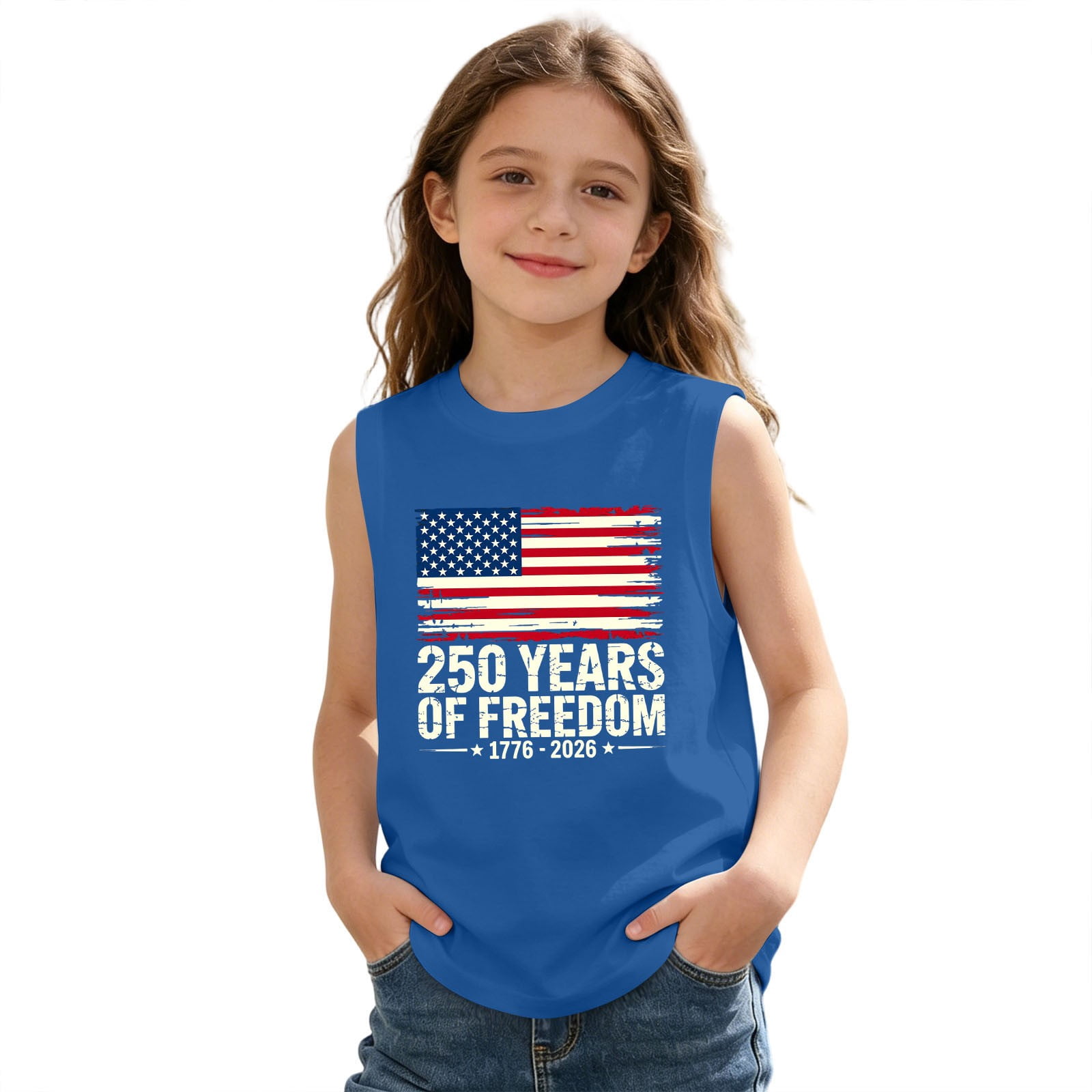 Landzoo 4Th Of July Toddler Kids Boys Girls Shirts American Flag Letter ...
