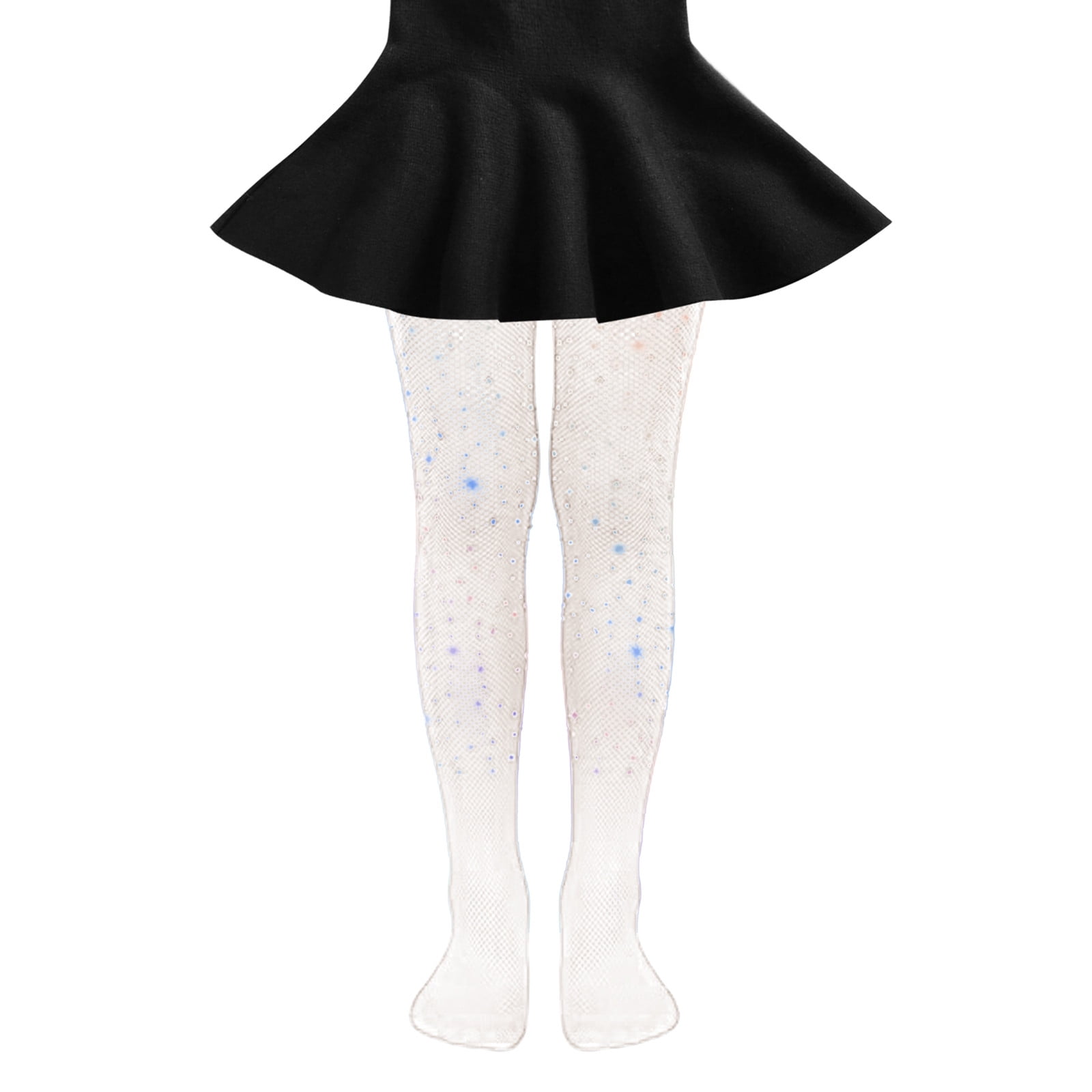 Landzoo Children's Hosiery Fishnet Dot Drill Pantyhose Band Drill ...