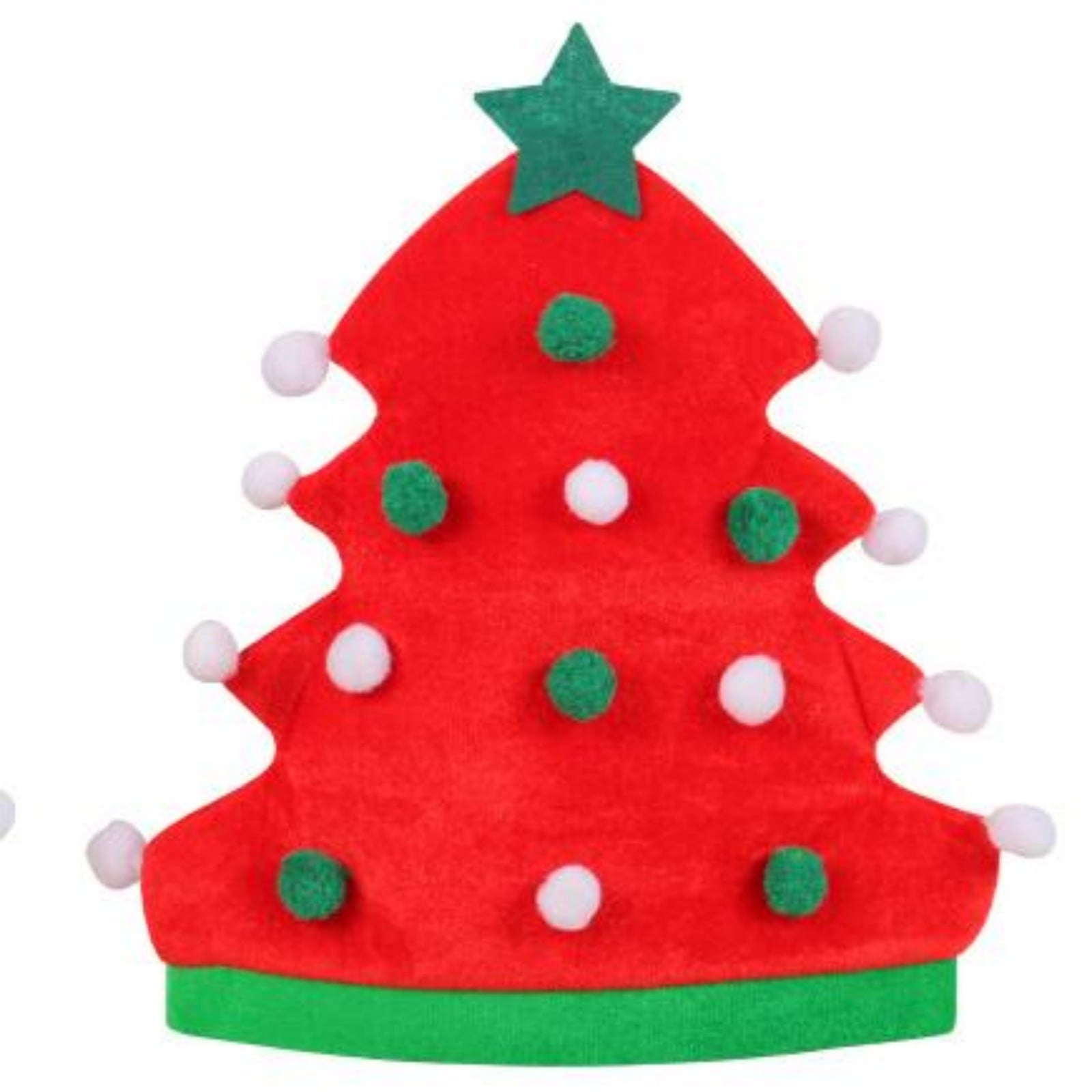 Landzoo Green Christmas Tree Hat， Funny Christmas Hat Novelty Santa Hat ...