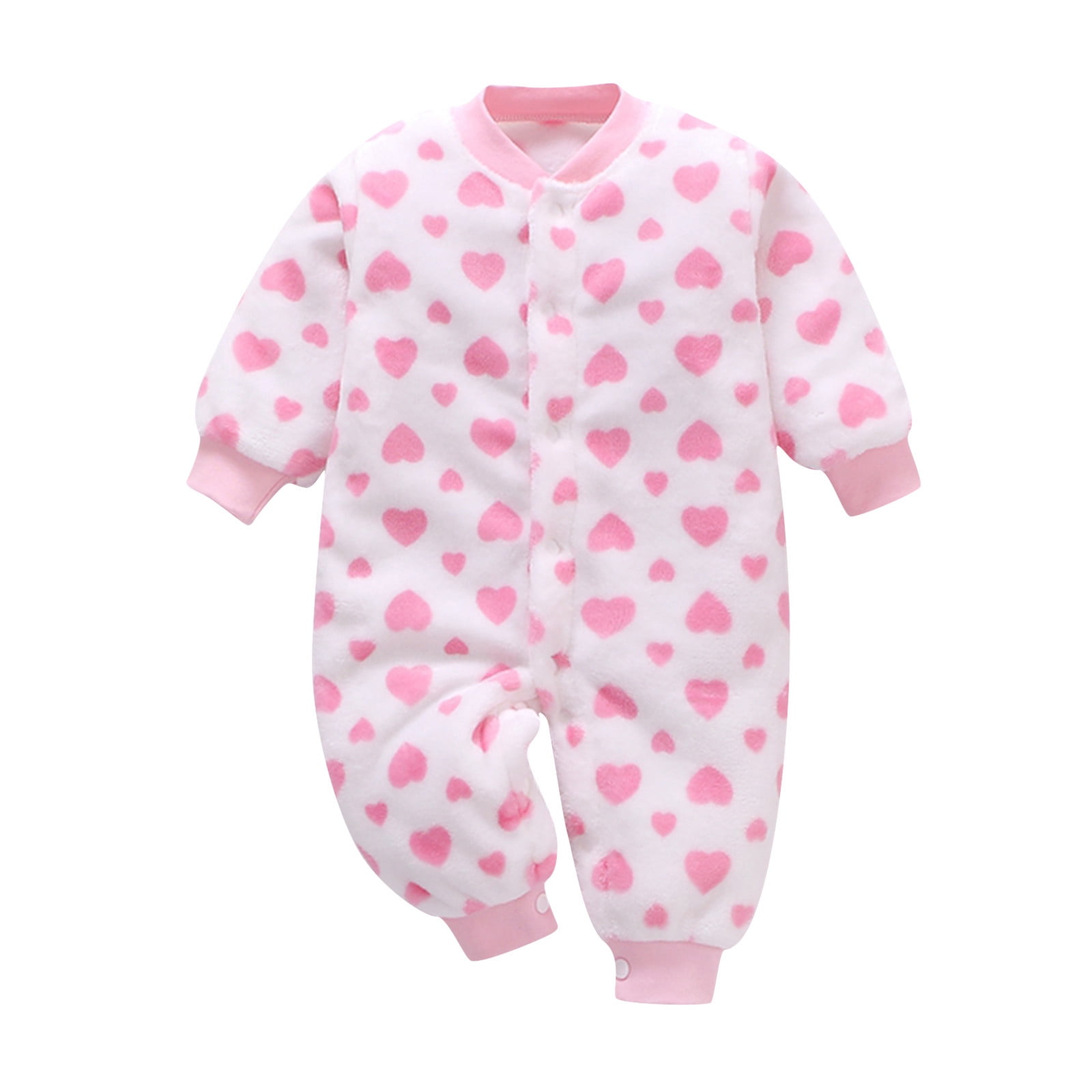 Landzoo Baby Girl Boy Thick Warm Jumpsuit Playsuit Romper Clothes Cute ...