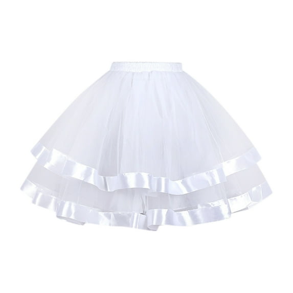 Landzoo One Carnival Women Christmas Dance Party Tulle Skirt Holiday ...