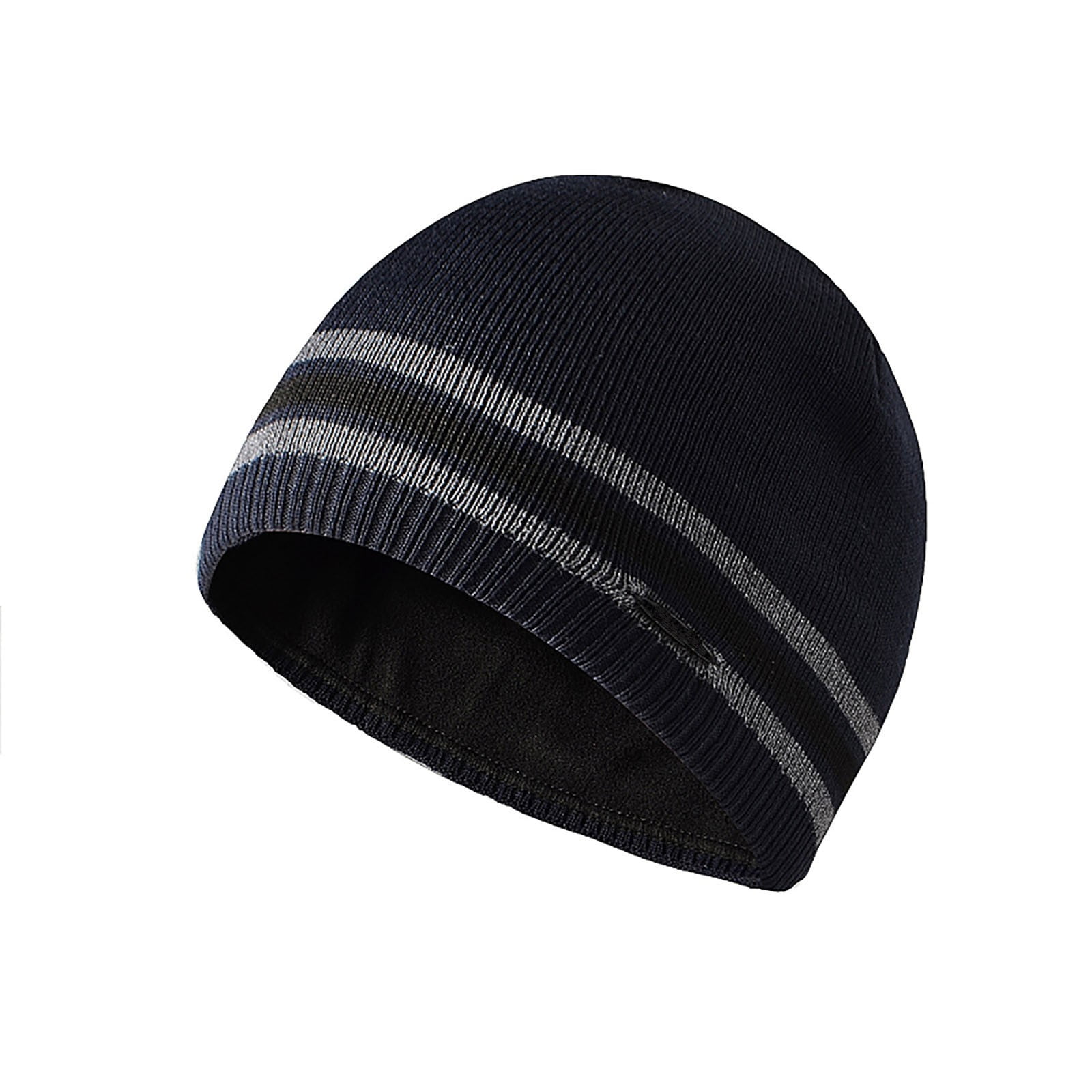 Landzoo One Fleece Knitted Cap With Label Straight Edge Woolen Cap ...
