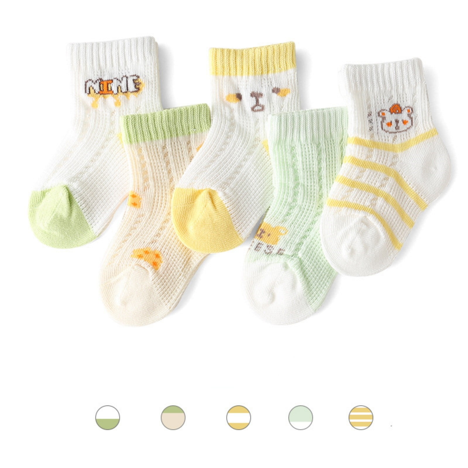 Landzoo One Infant Socks Floor Socks Summer Socks Cartoon Thin ...