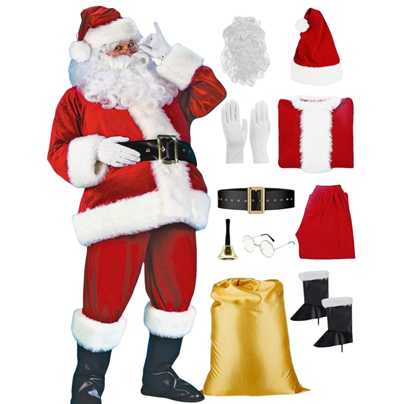Landzoo One Santa Ten Piece For Festive Party Stage Performance And ...