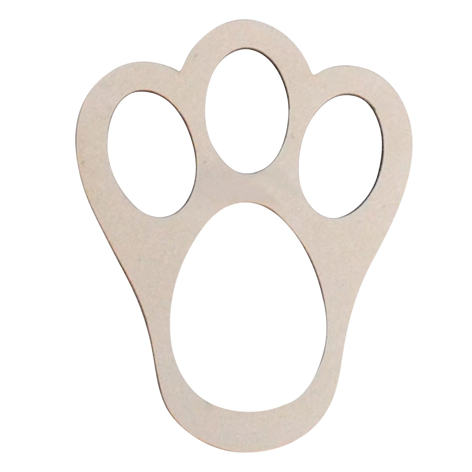 Landzoo Rabbit Footprint Stencil Wooden Morning Rabbit Foot Flour ...