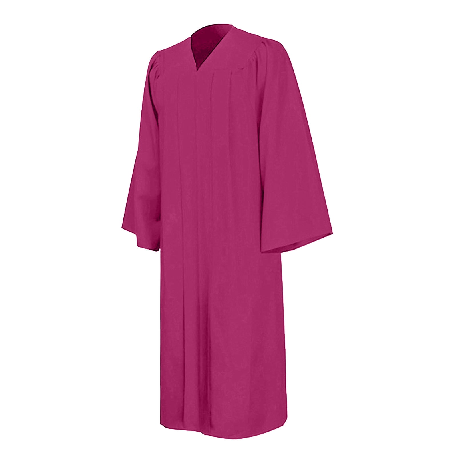MQLKF Unisex Graduation Gown For Adult Size Solid Color Basic Adult ...