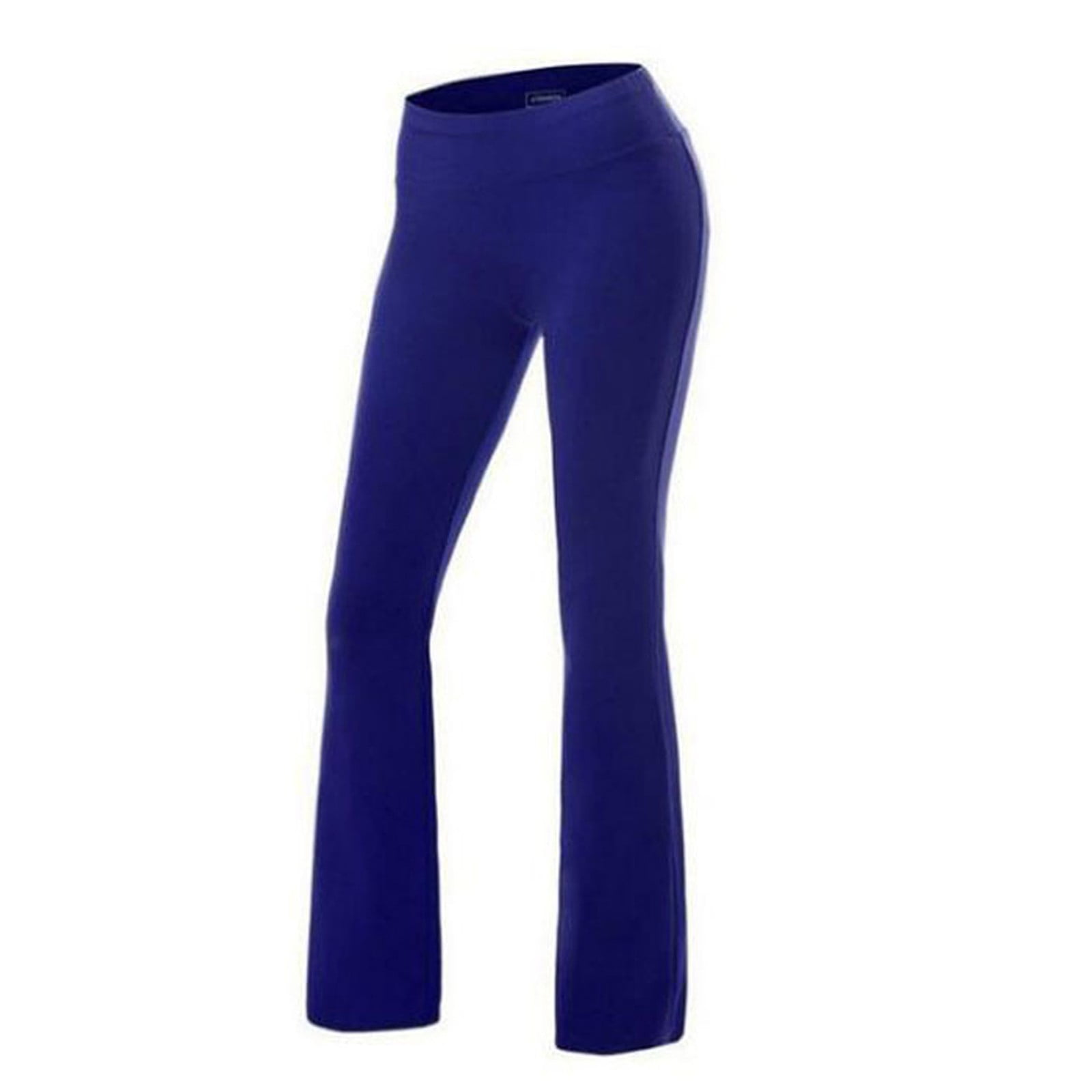 KONDYS Women's High Waist Bootcut Yoga Pants Workout Flare Leggings ...