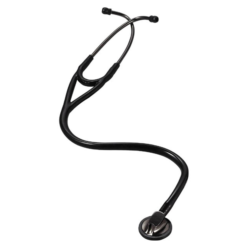 Lane Cardiology Stethoscope, LANESCOPE, Black Edition, Single Head Dual ...